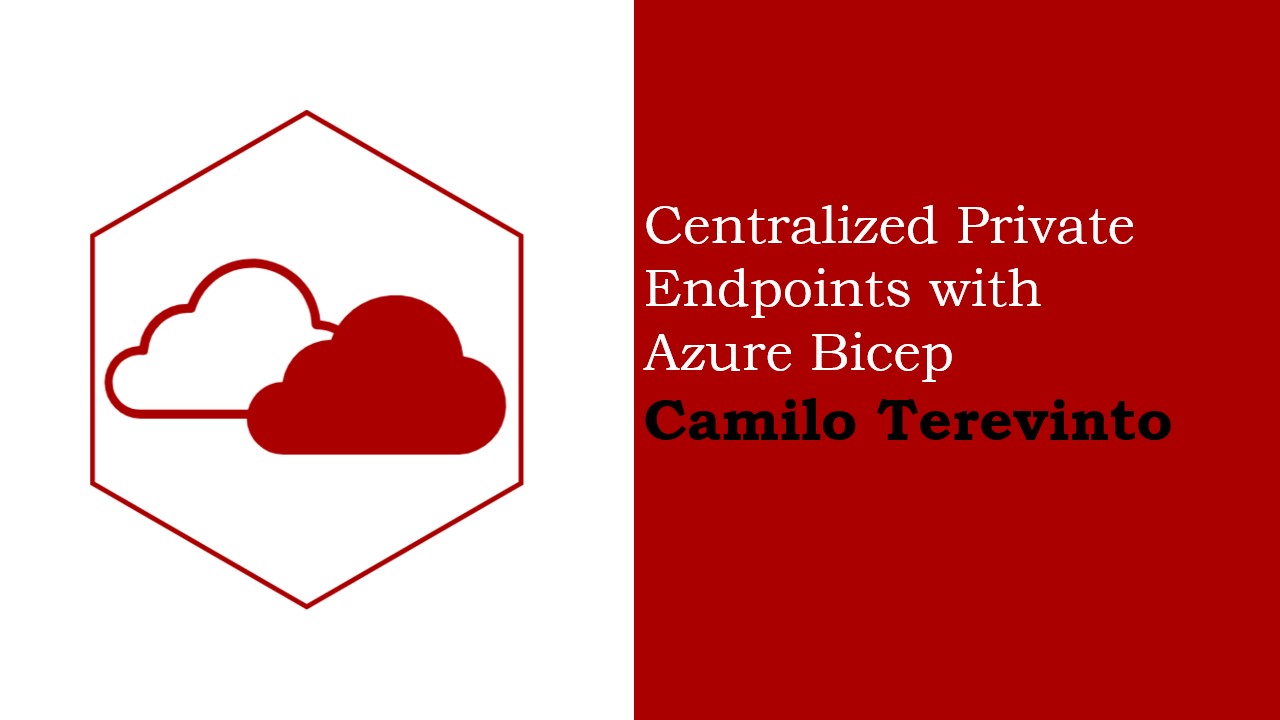 Centralized Private Endpoints With Azure Bicep Camilo Terevinto